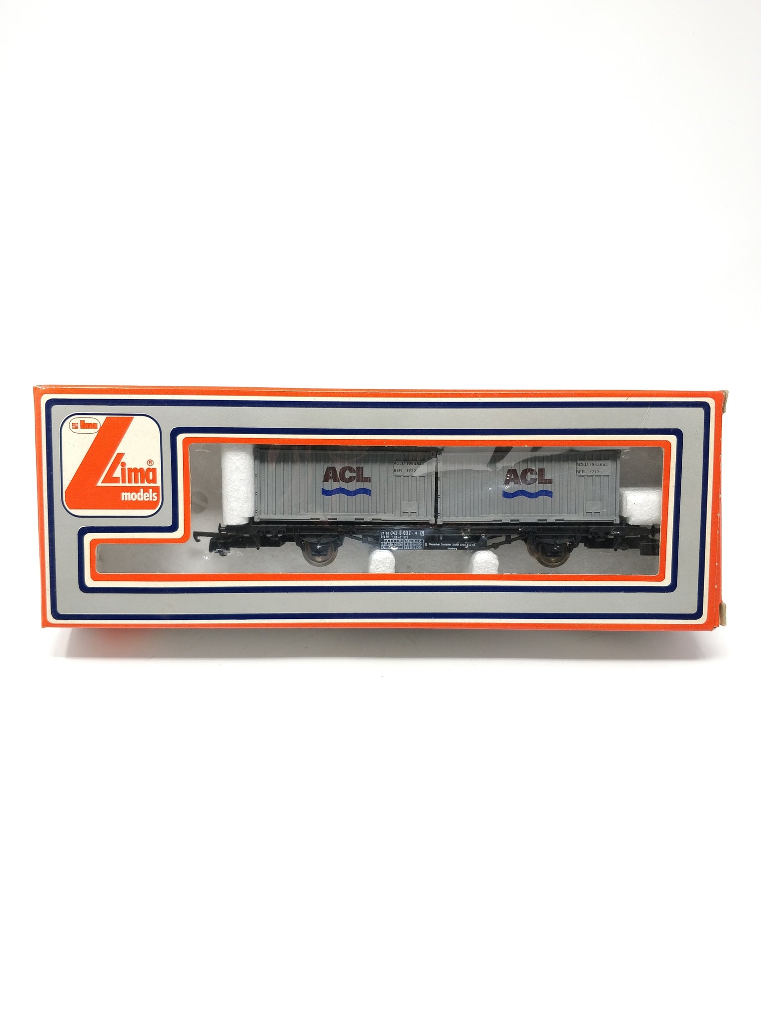 LIMA Container Wagon With 2 Containers 'ACL' 302870W – busandtrainshed
